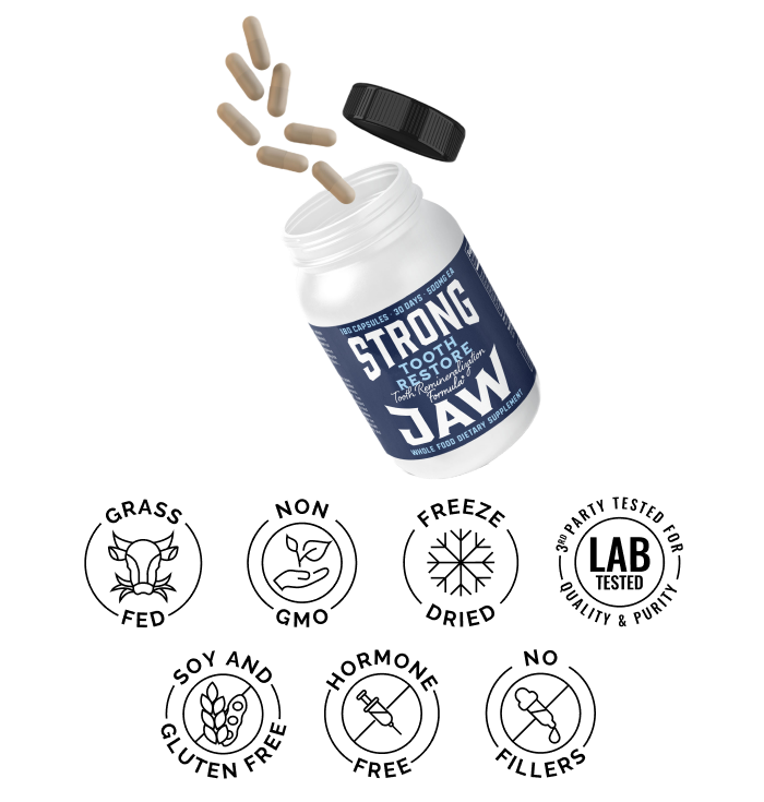 Strong Jaw Supplements - Restore Strength & Shop Health